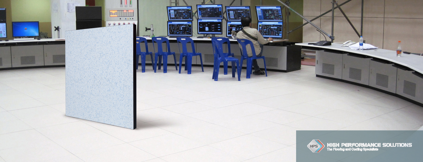 RhinoBluetec® PVC raised elevated flooring