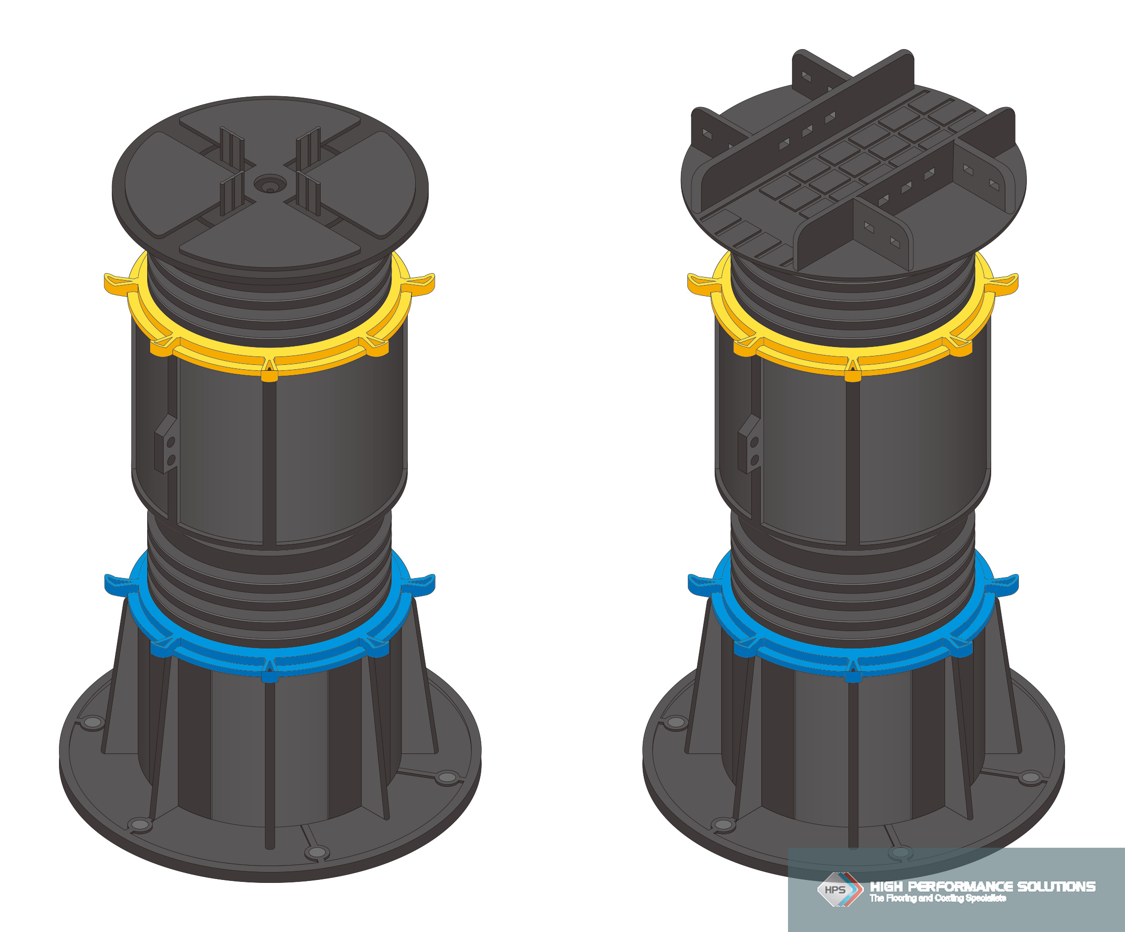 Elevated Raised Floor iPed® Pedestal